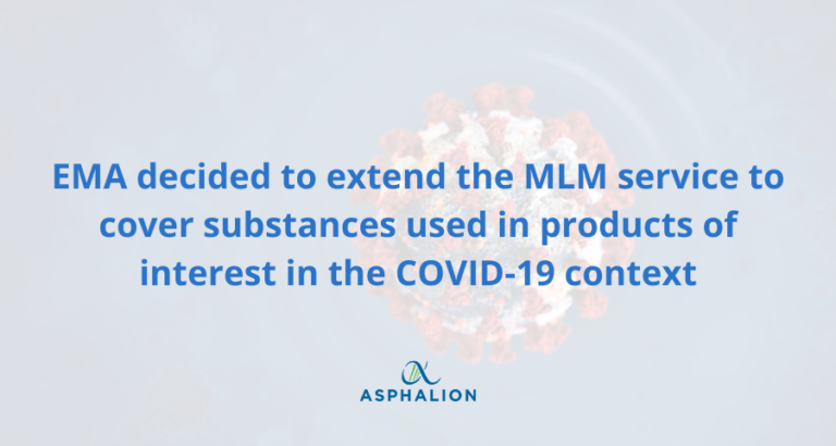 New | COVID-19 | EMA decided to extend the MLM Service