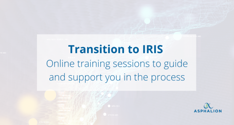 New | Transition to IRIS: training sessions to guide you in the process