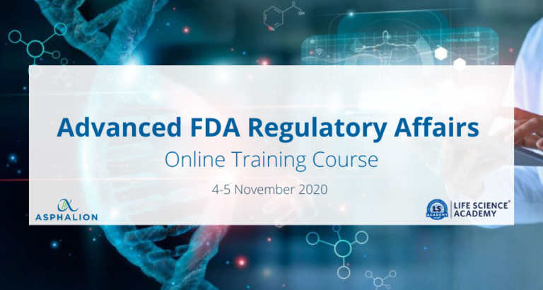New | Advanced FDA Regulatory Affairs online training course by LS Academy