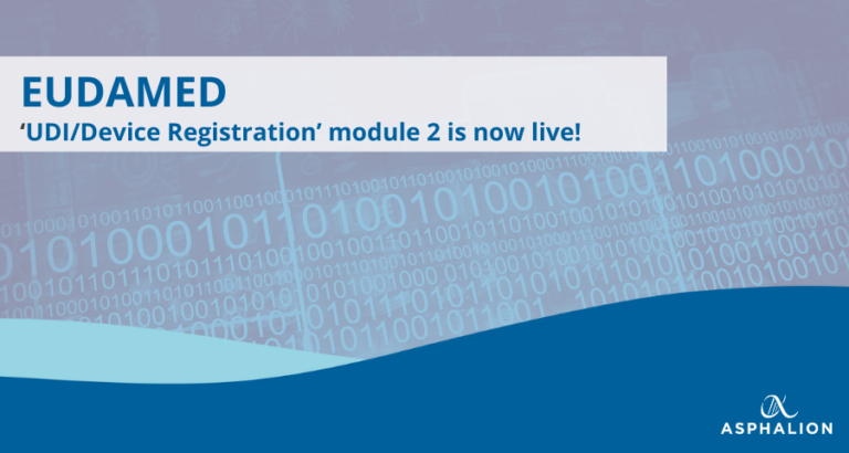 New | EUDAMED ‘UDI/DEVICE REGISTRATION’ MODULE 2 IS NOW LIVE!