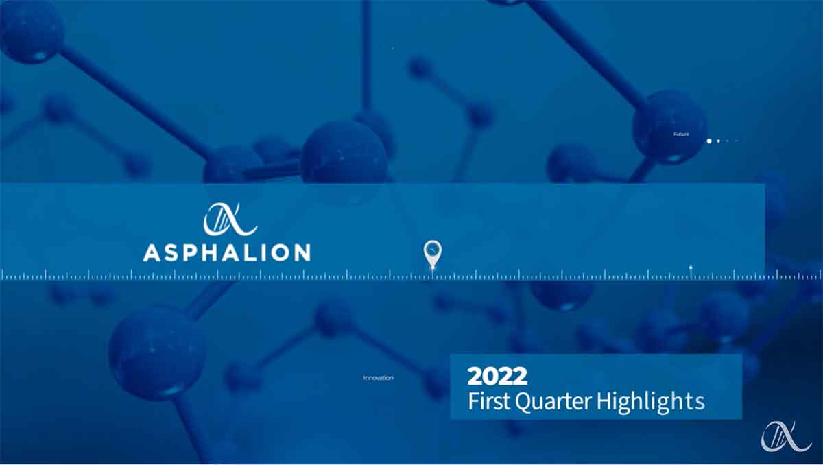 Asphalion's Highlights: First quarter 2022 - Asphalion