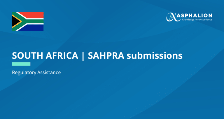 New | SOUTH AFRICA | SAHPRA submissions