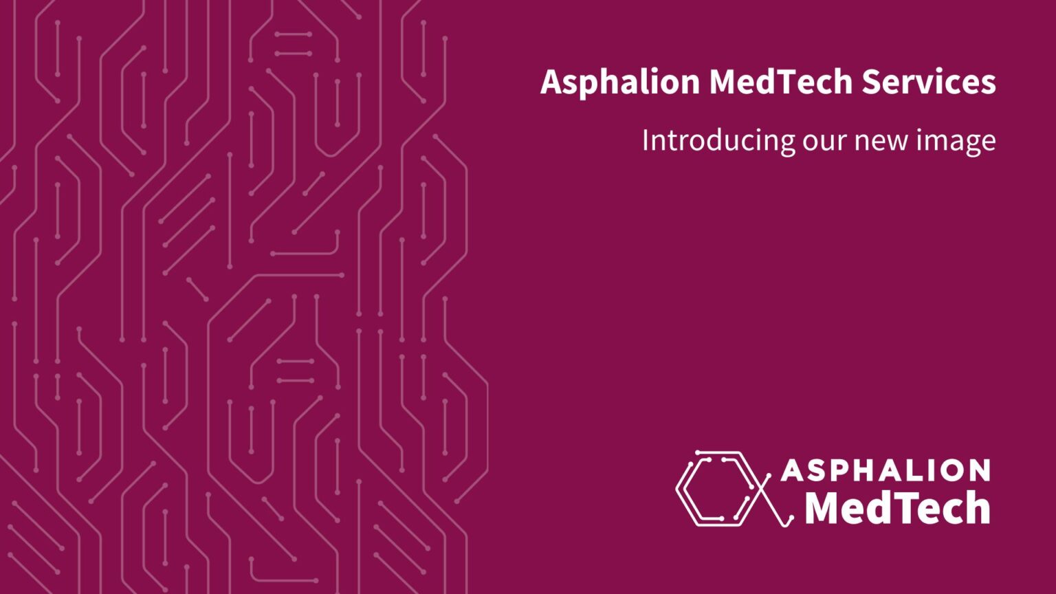 New | Asphalion MedTech services | New image