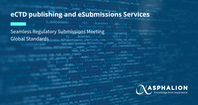 New | ASPHALION | eCTD publishing and eSubmissions