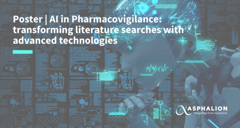 New | Poster | AI in Pharmacovigilance: transforming literature searches with advanced technologies
